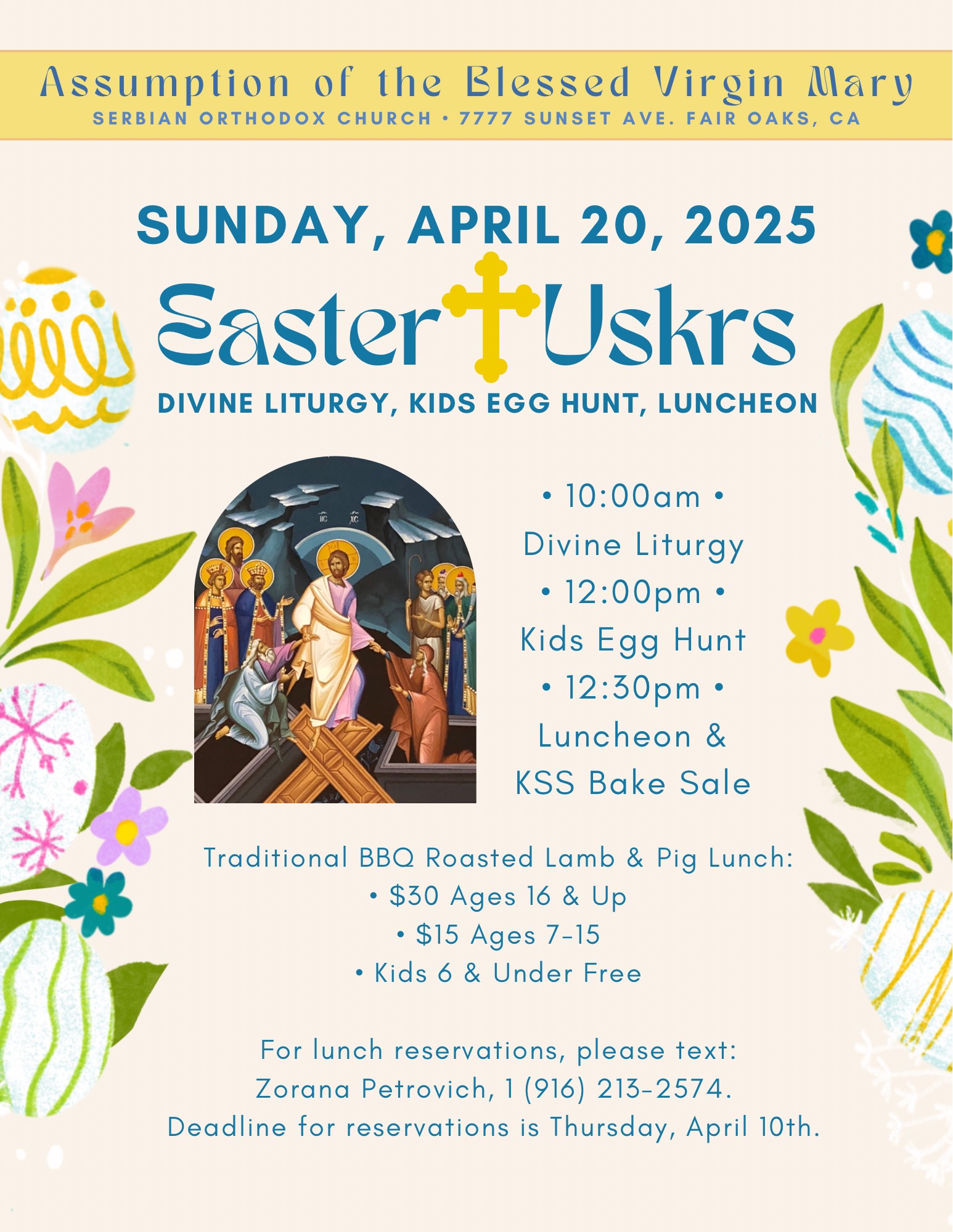 Calendar – Assumption of the Blessed Virgin Mary